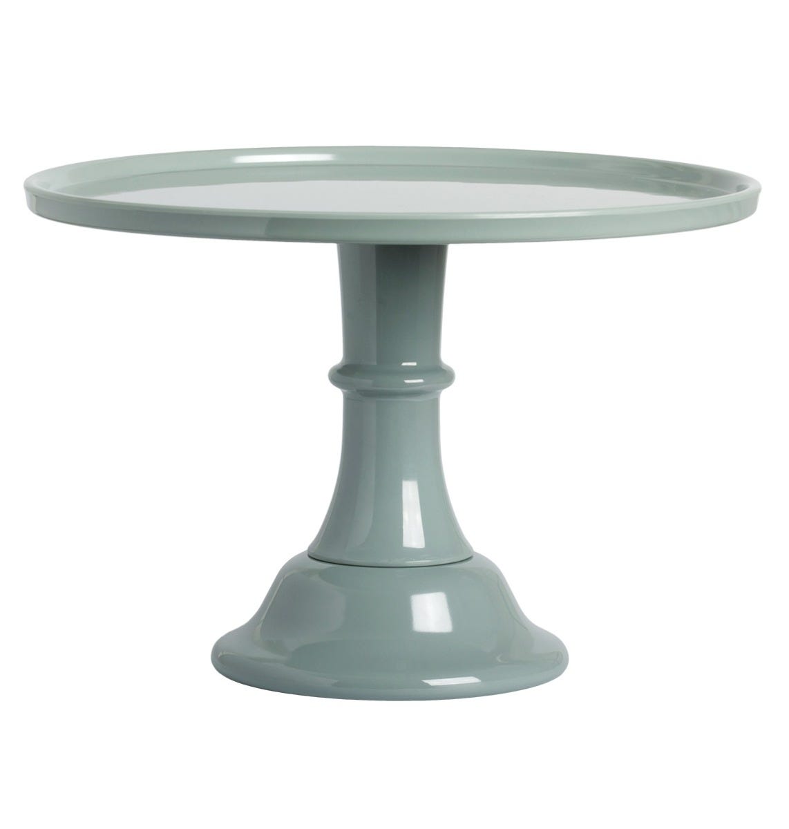 Cake stand: Large - sage green | A Little Lovely Company